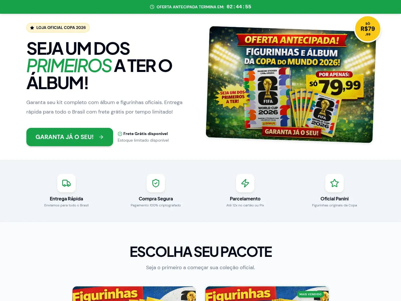 Mundial Checkout Page