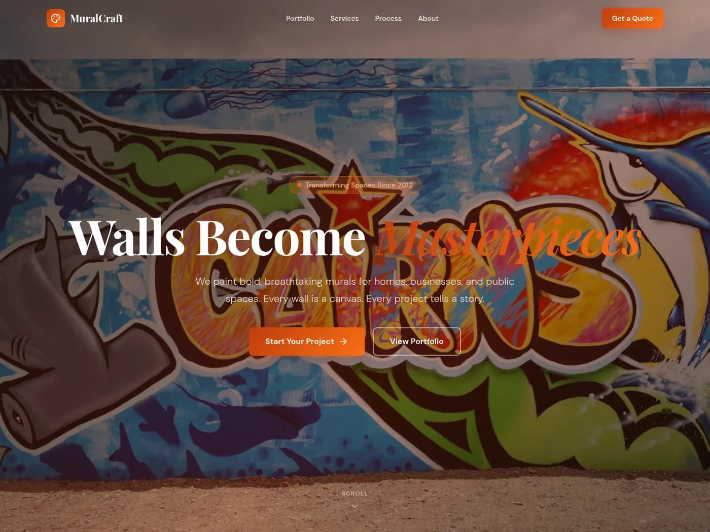 Mural Art Landing