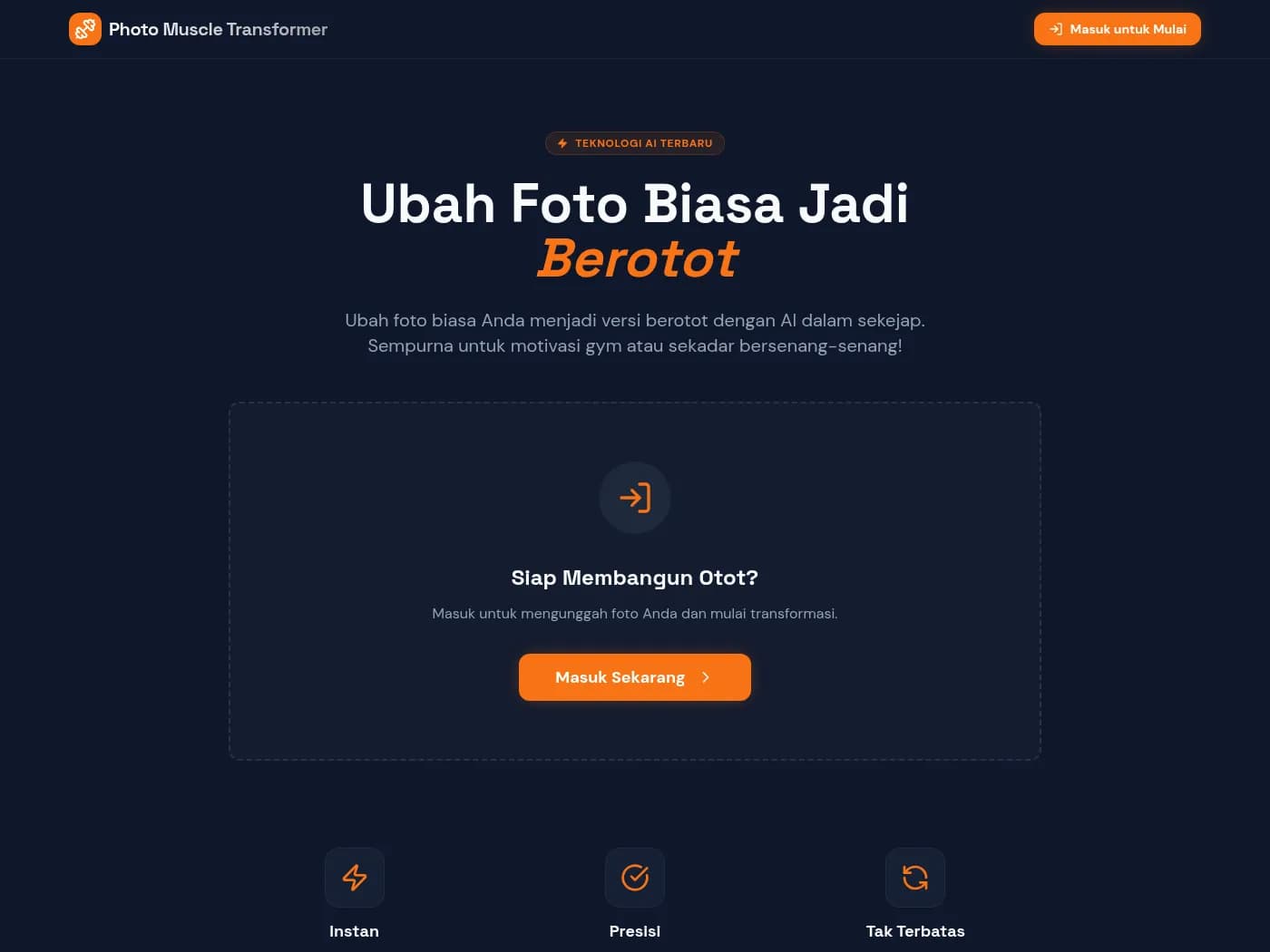 Photo Muscle Transformer