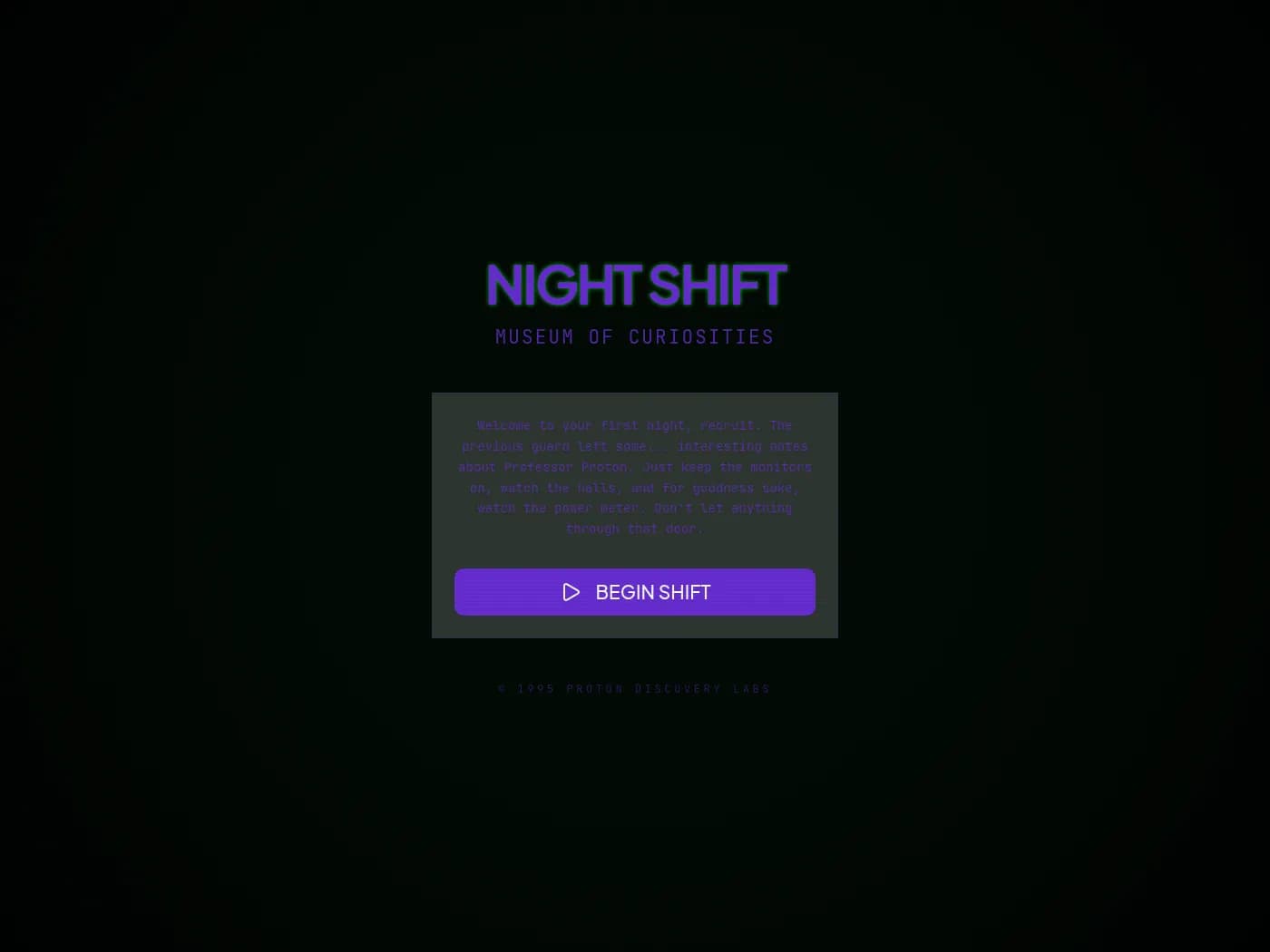 Night Shift Museum