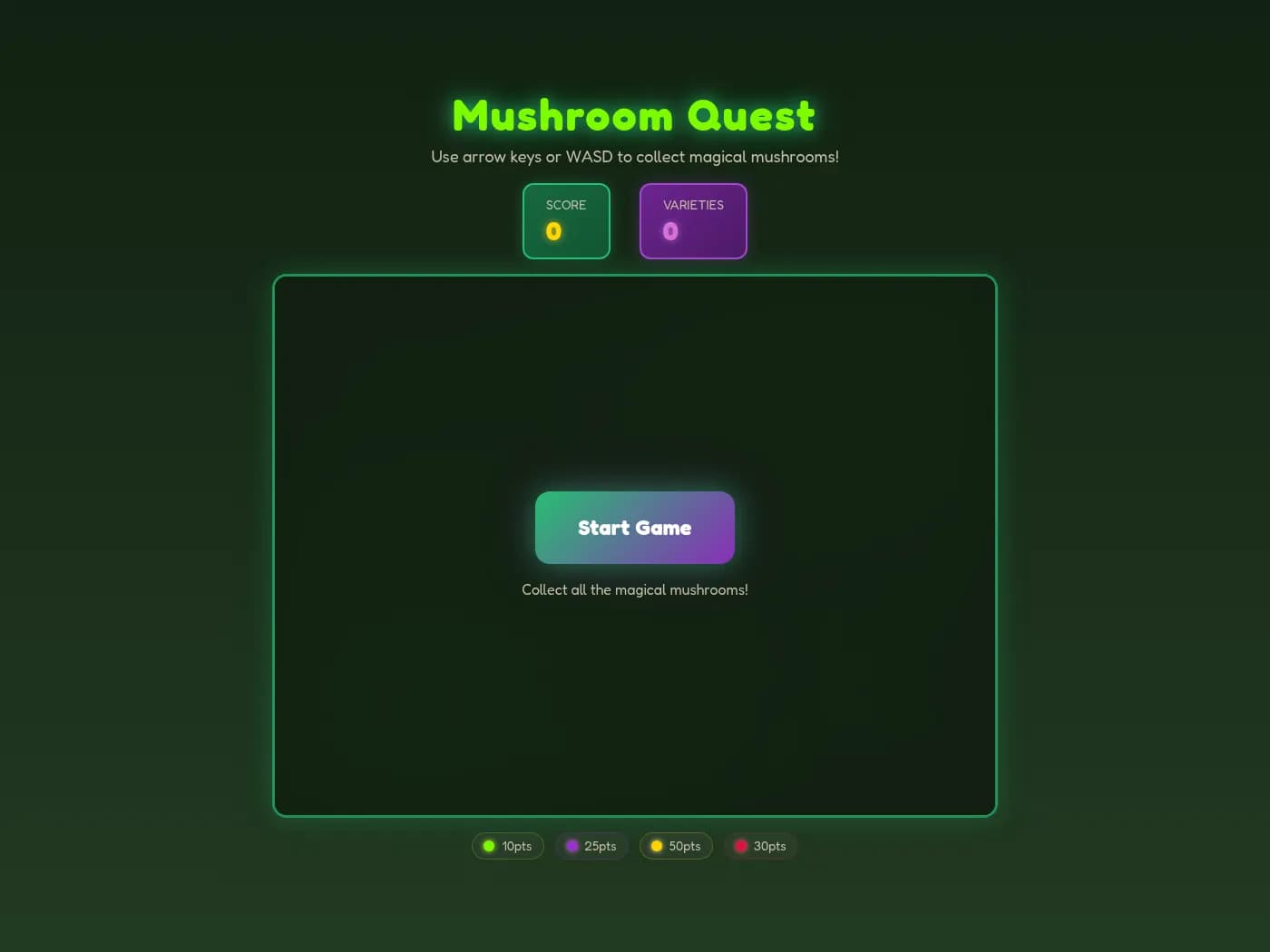 Mushroom Quest
