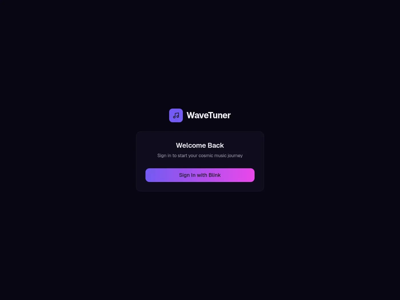 WaveTuner Music App