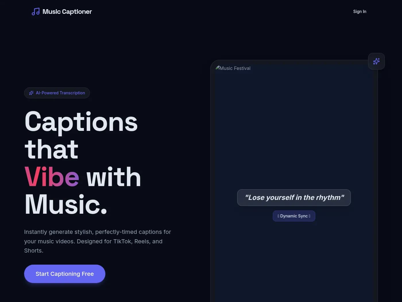 Music Captioner