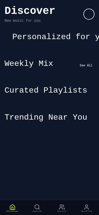 GrooveMatch Music App
