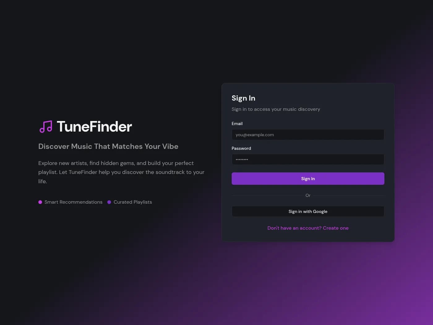 TuneFinder