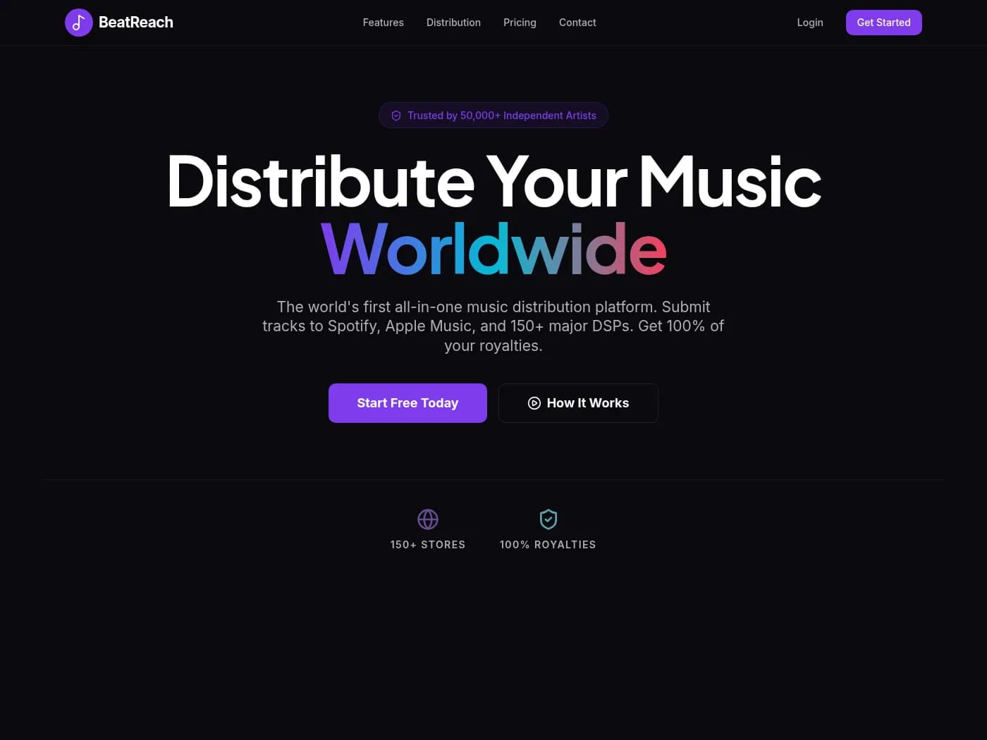 BeatReach Website