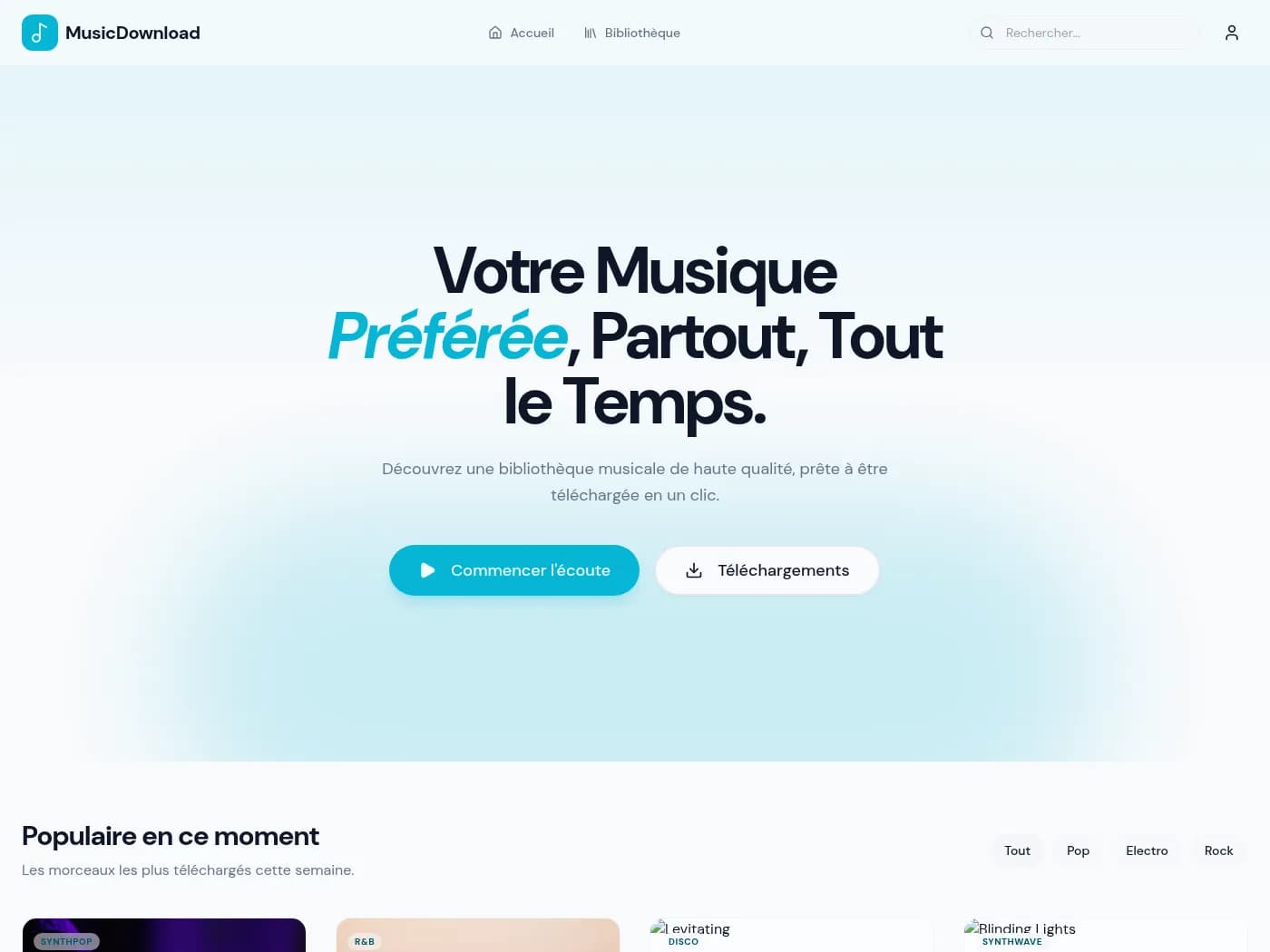 MusicDownload Hub