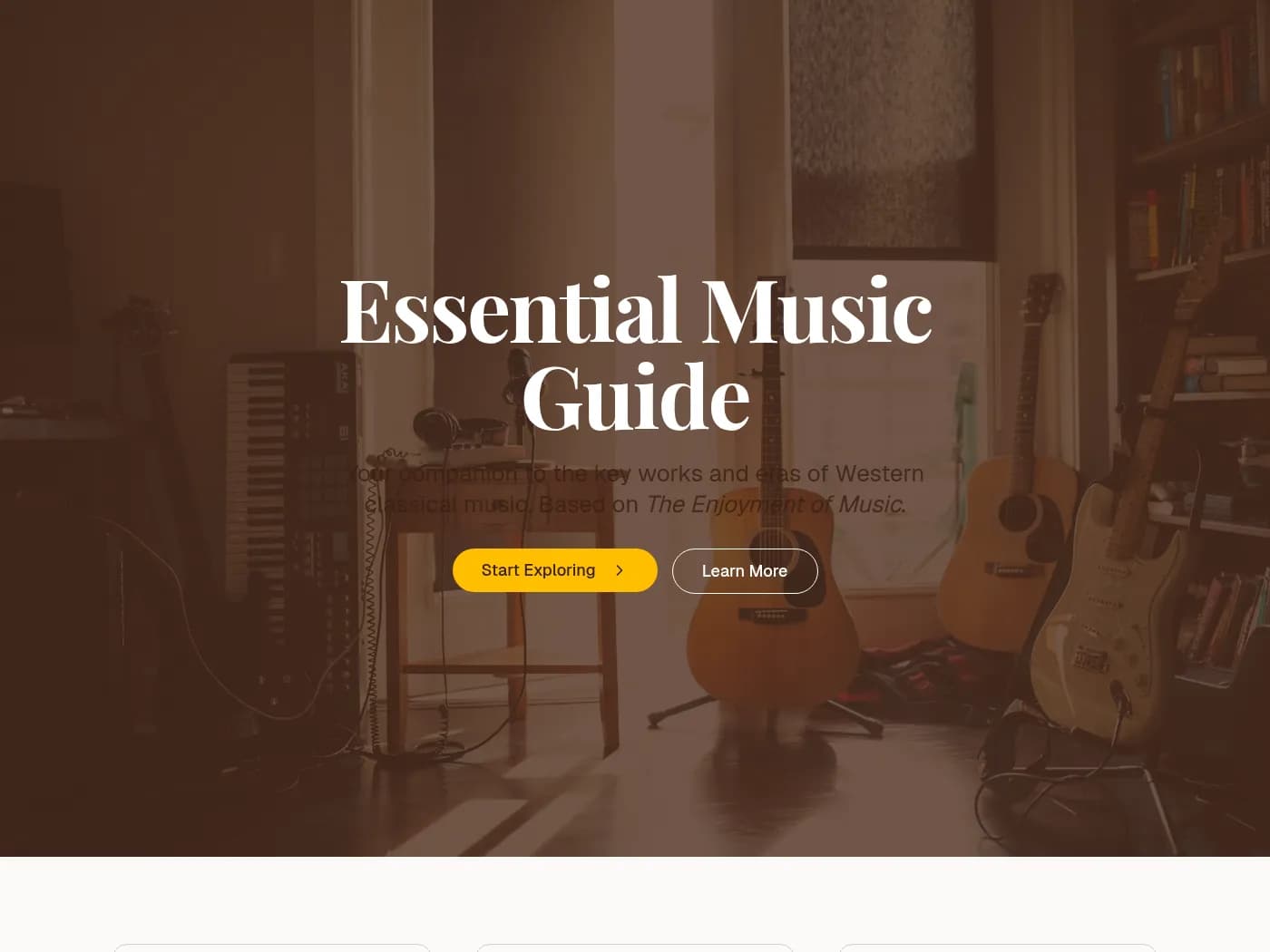 Essential Music Guide