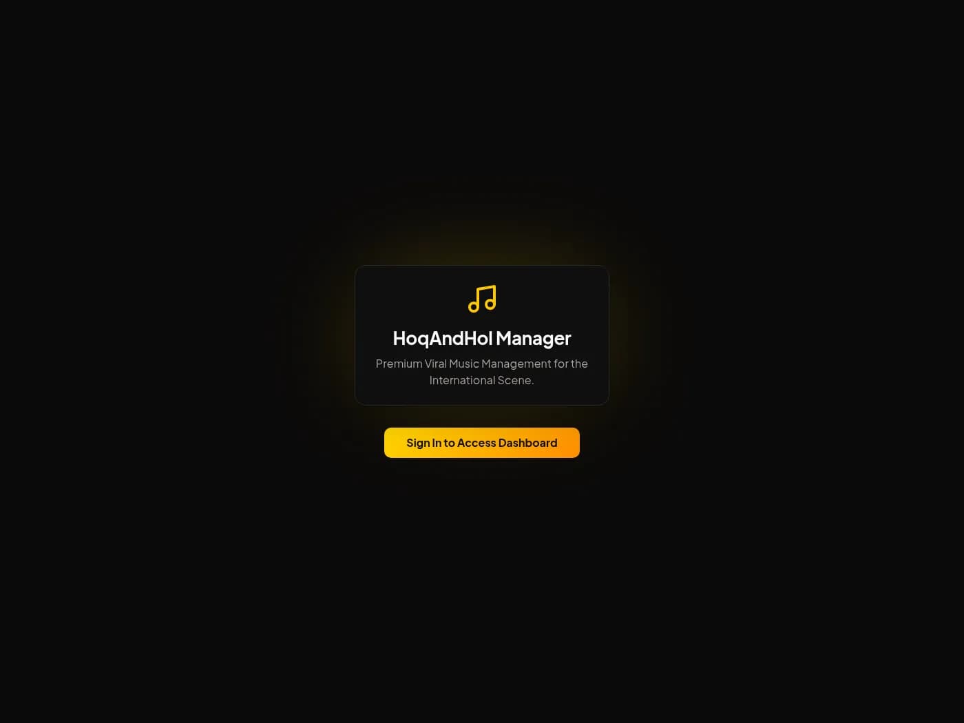 HoqAndHol Viral Music Manager