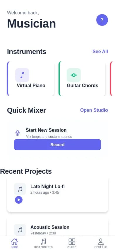 Music Jam Mobile Studio