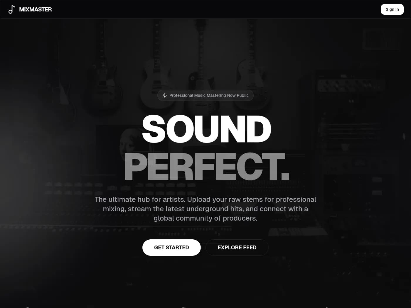 MixMaster Music Hub