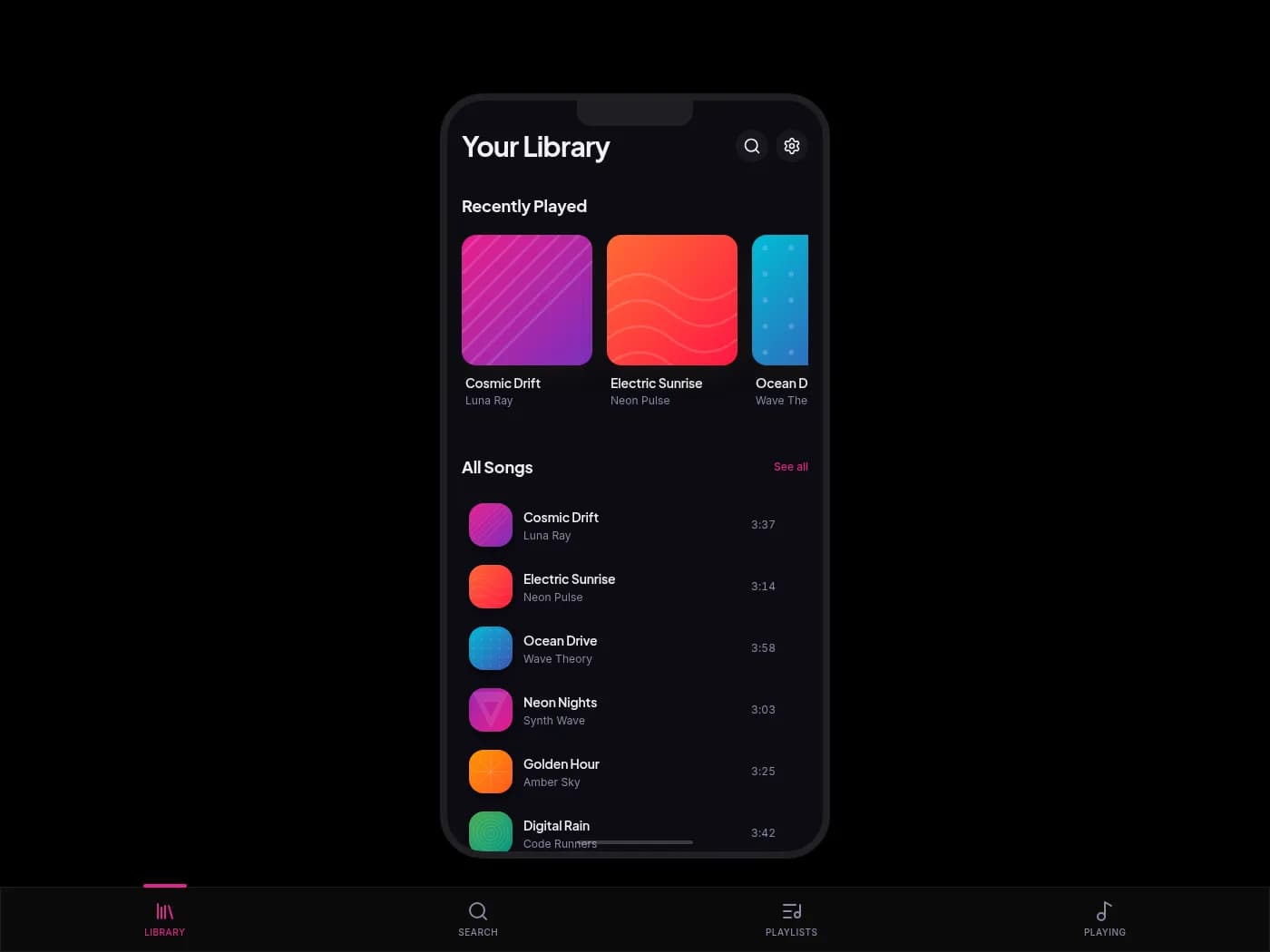 Android Music Player