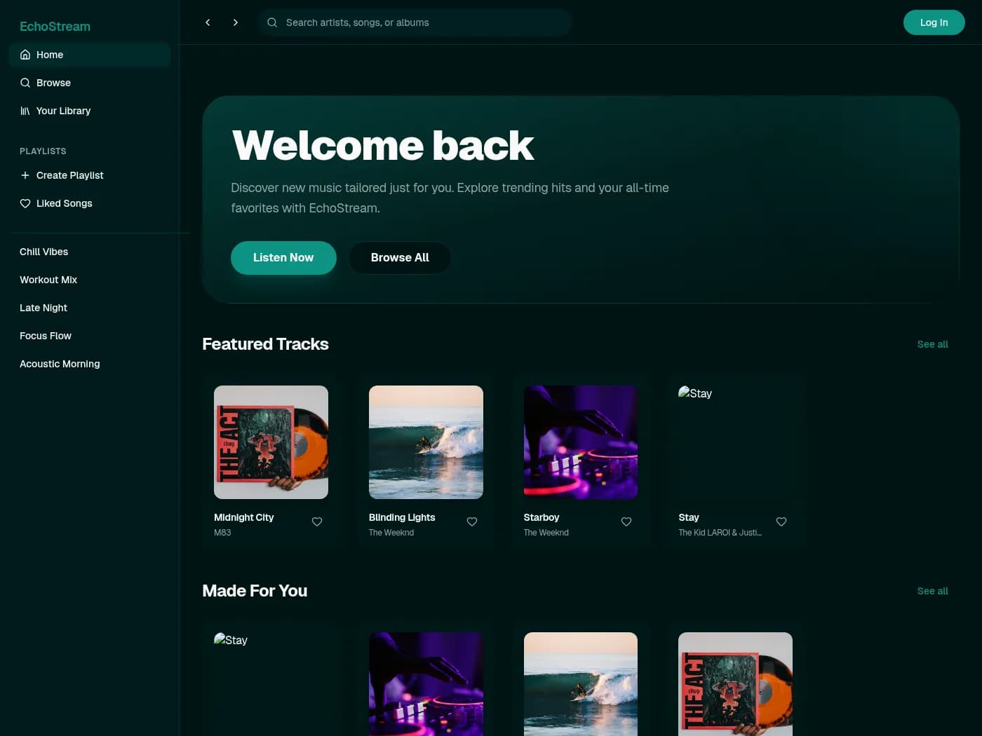 EchoStream Player