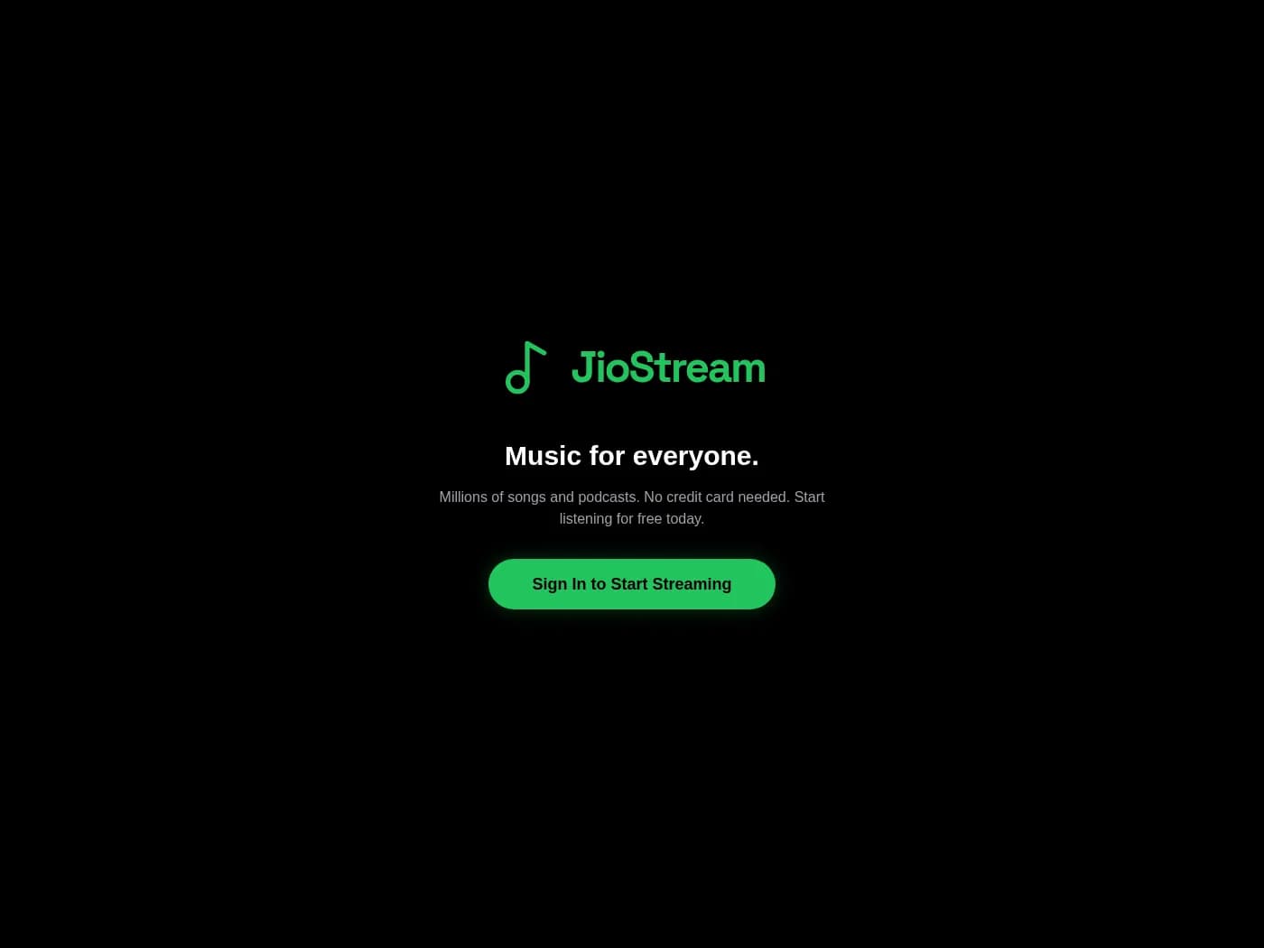 Jio Music Streamer