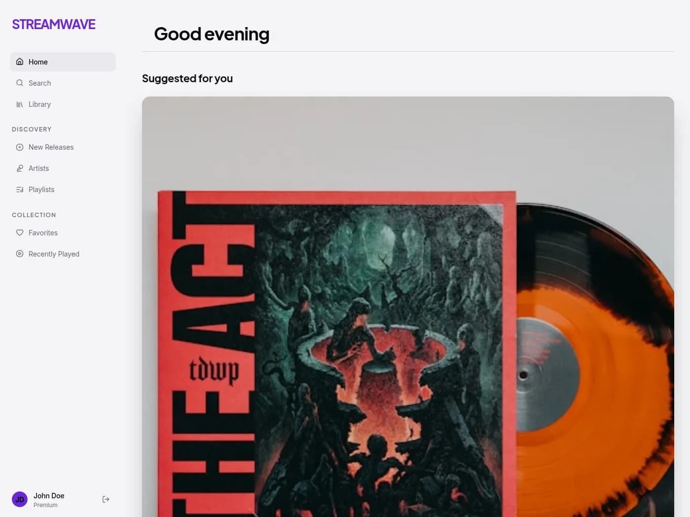 StreamWave Player