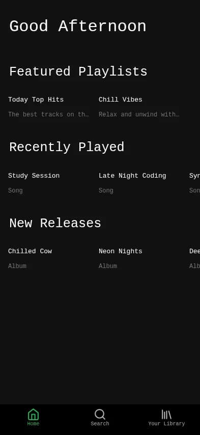 PrimeStream Music App