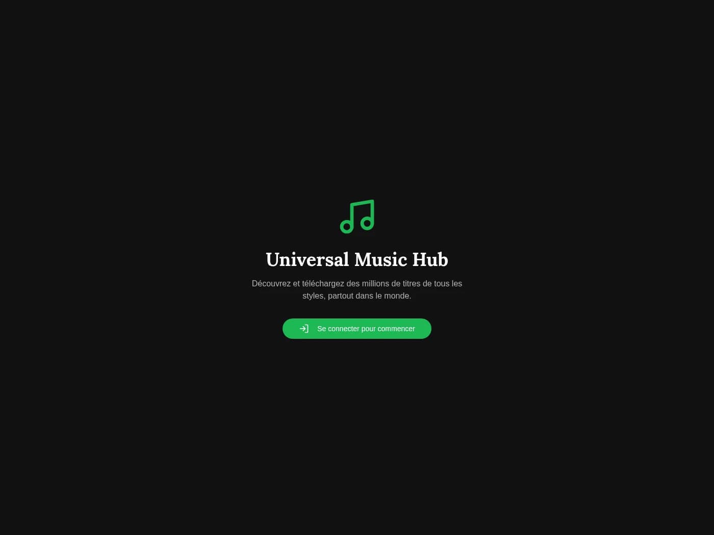 Universal Music Hub