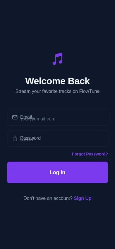 FlowTune Music App