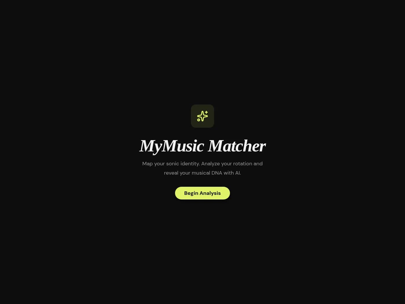 MyMusic Matcher