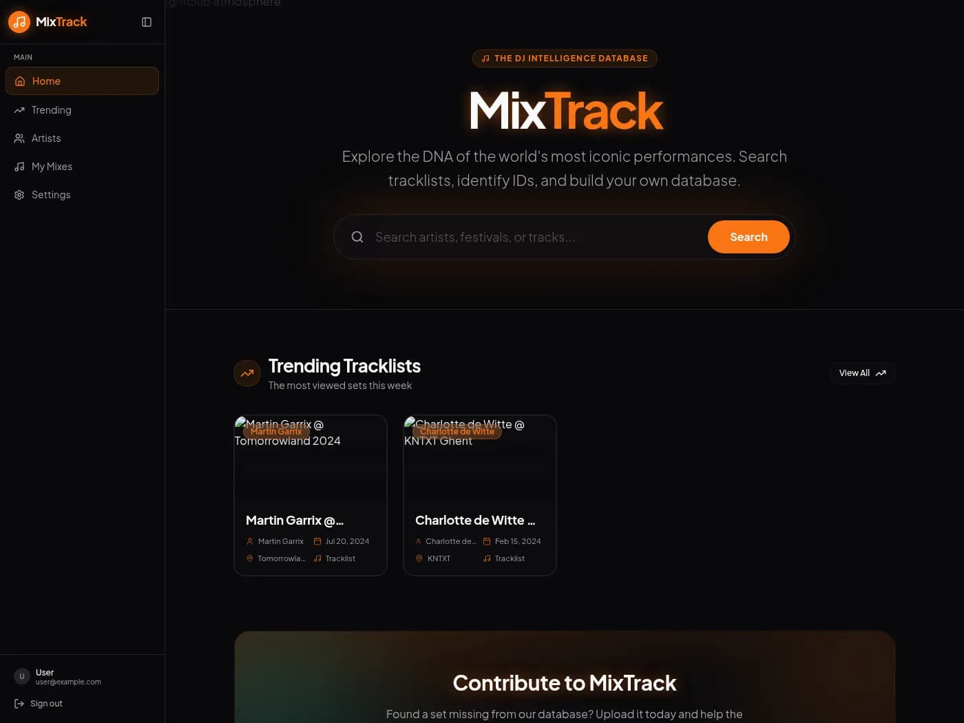 MixTrack Directory
