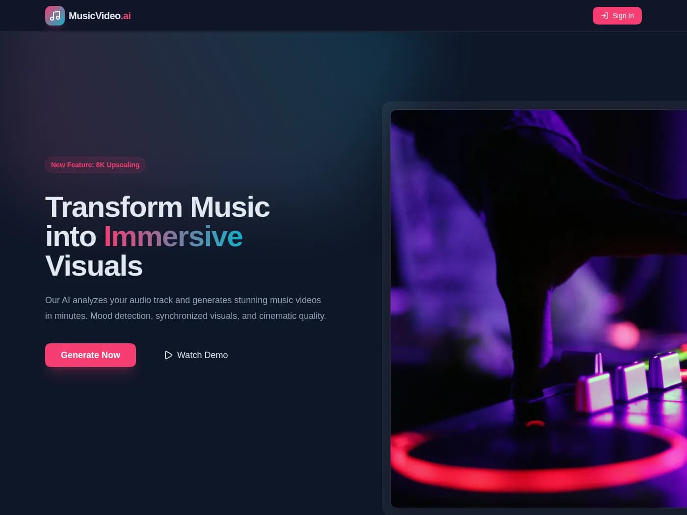 Music Video Generator
