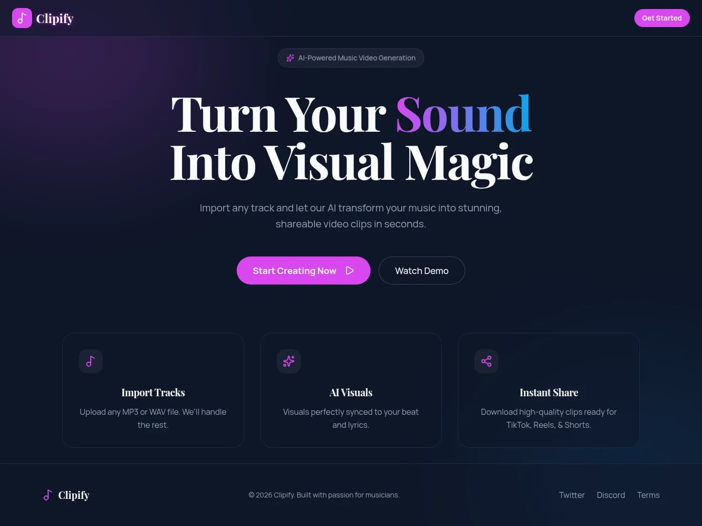 Clipify Music Video Maker