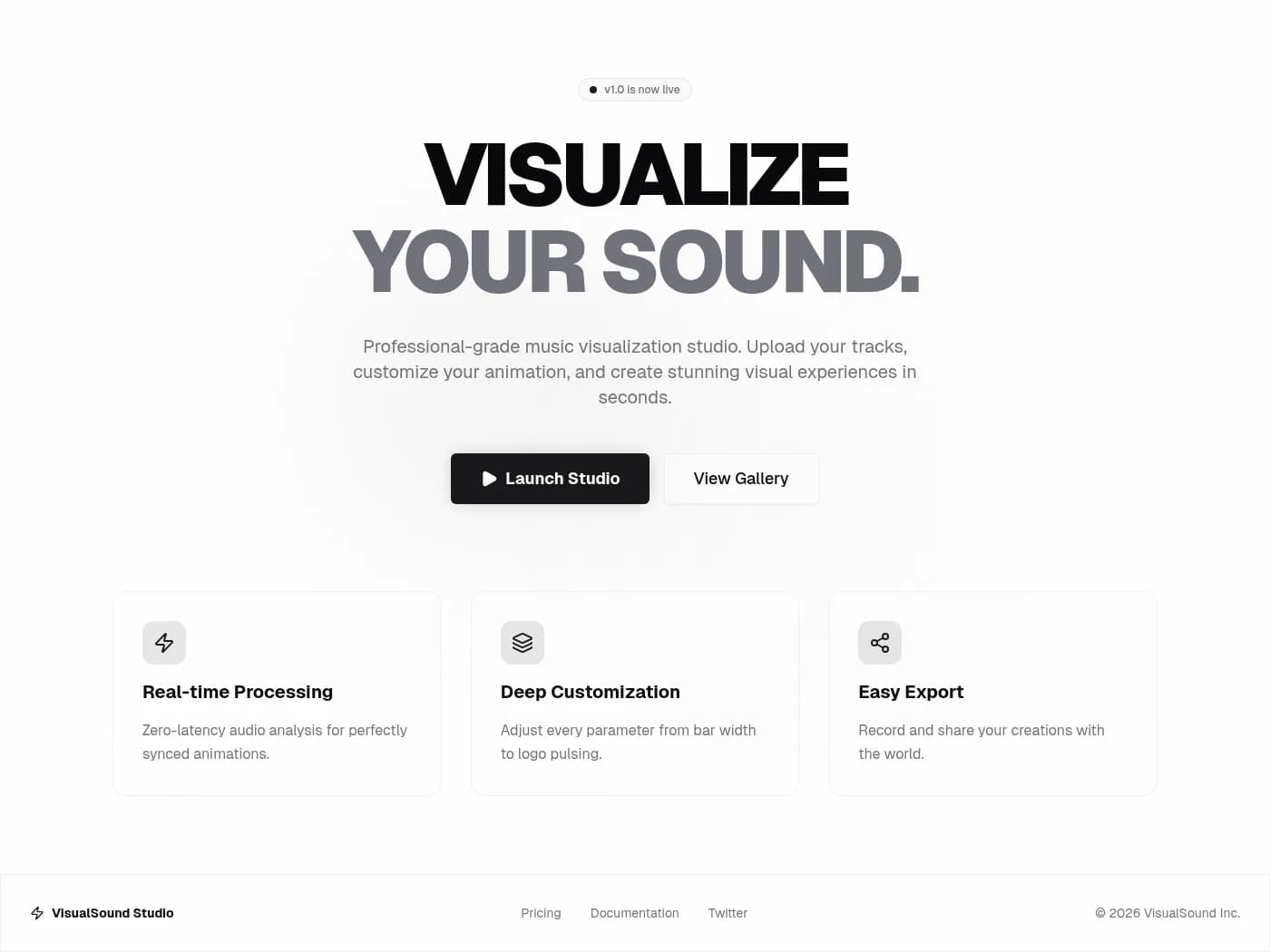VisualSound Studio