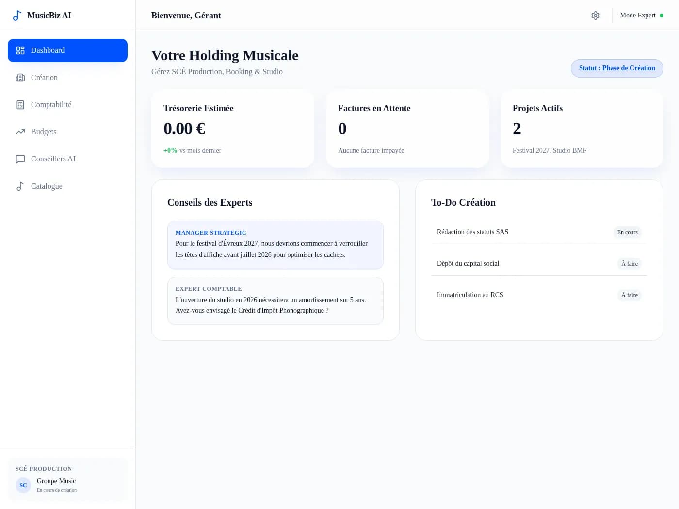 Music Business AI Suite