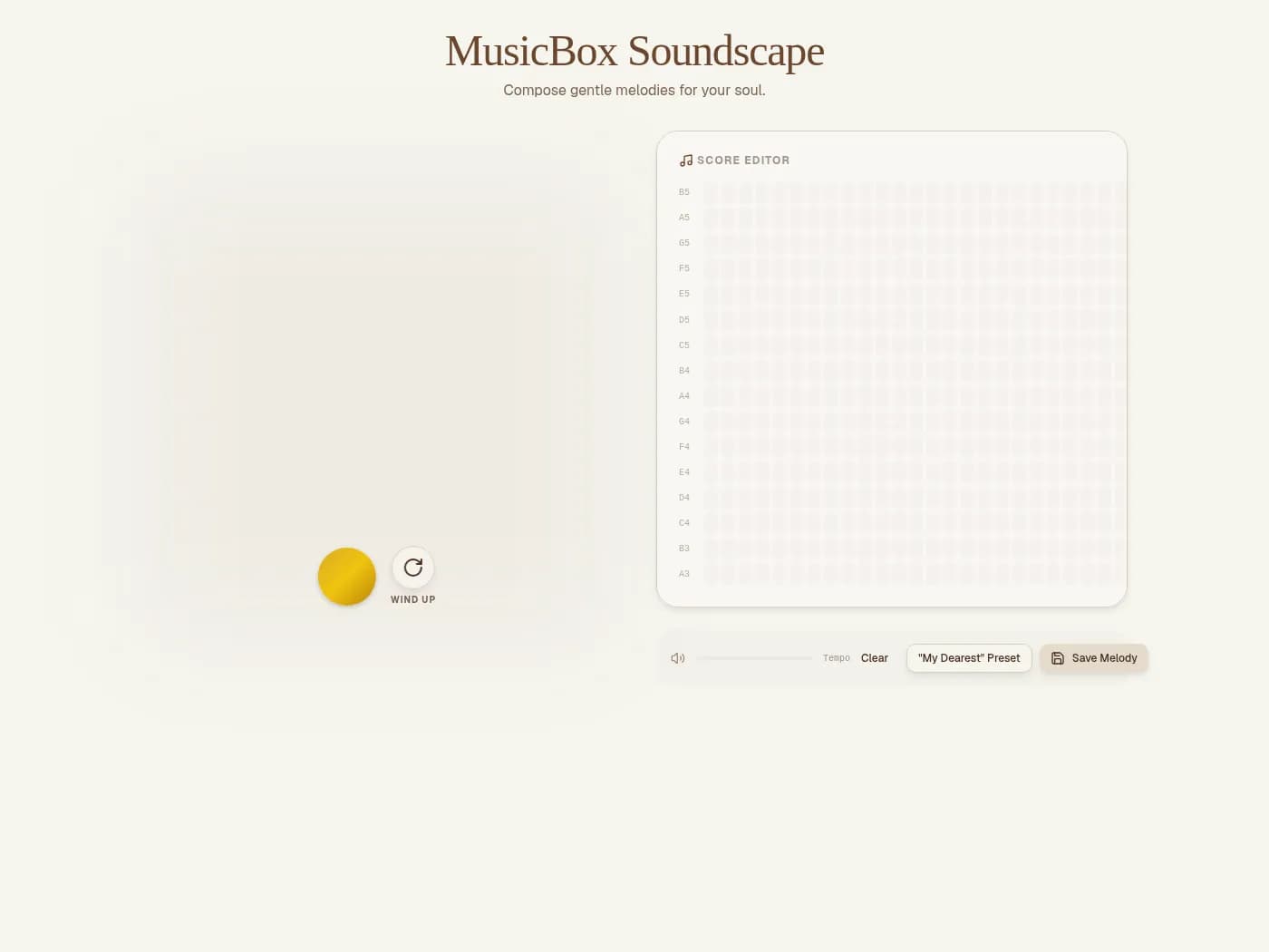 MusicBox Soundscape