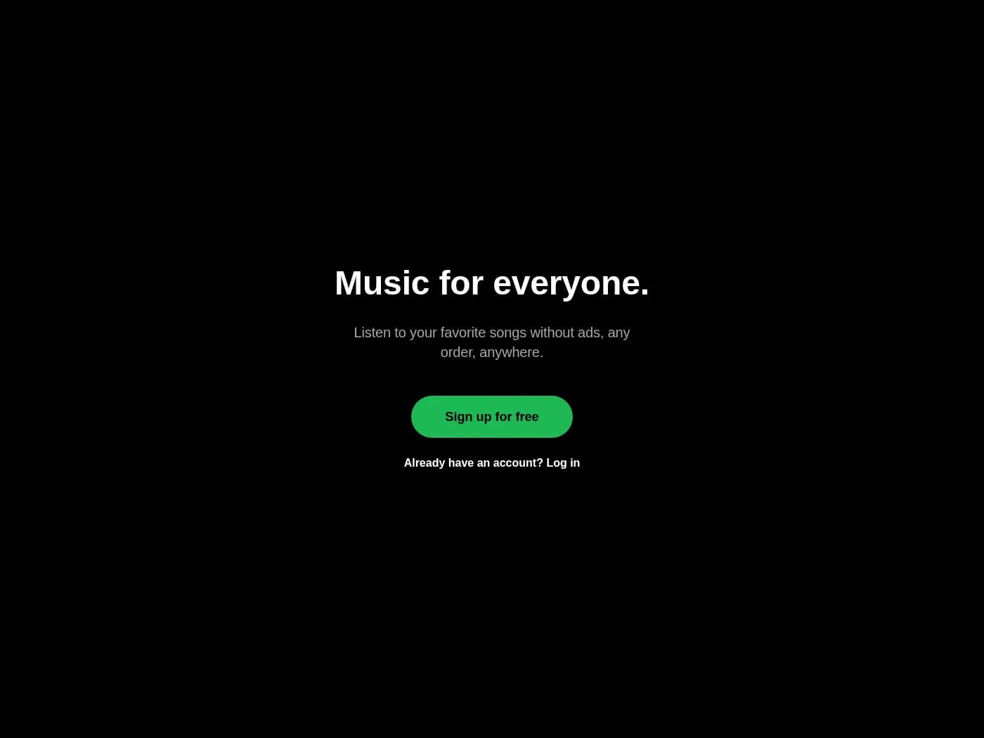 Ad-Free MusicFlow
