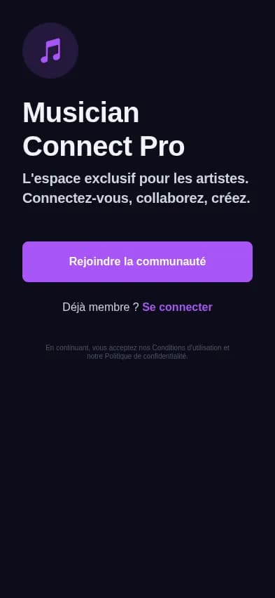 Musician Connect Pro