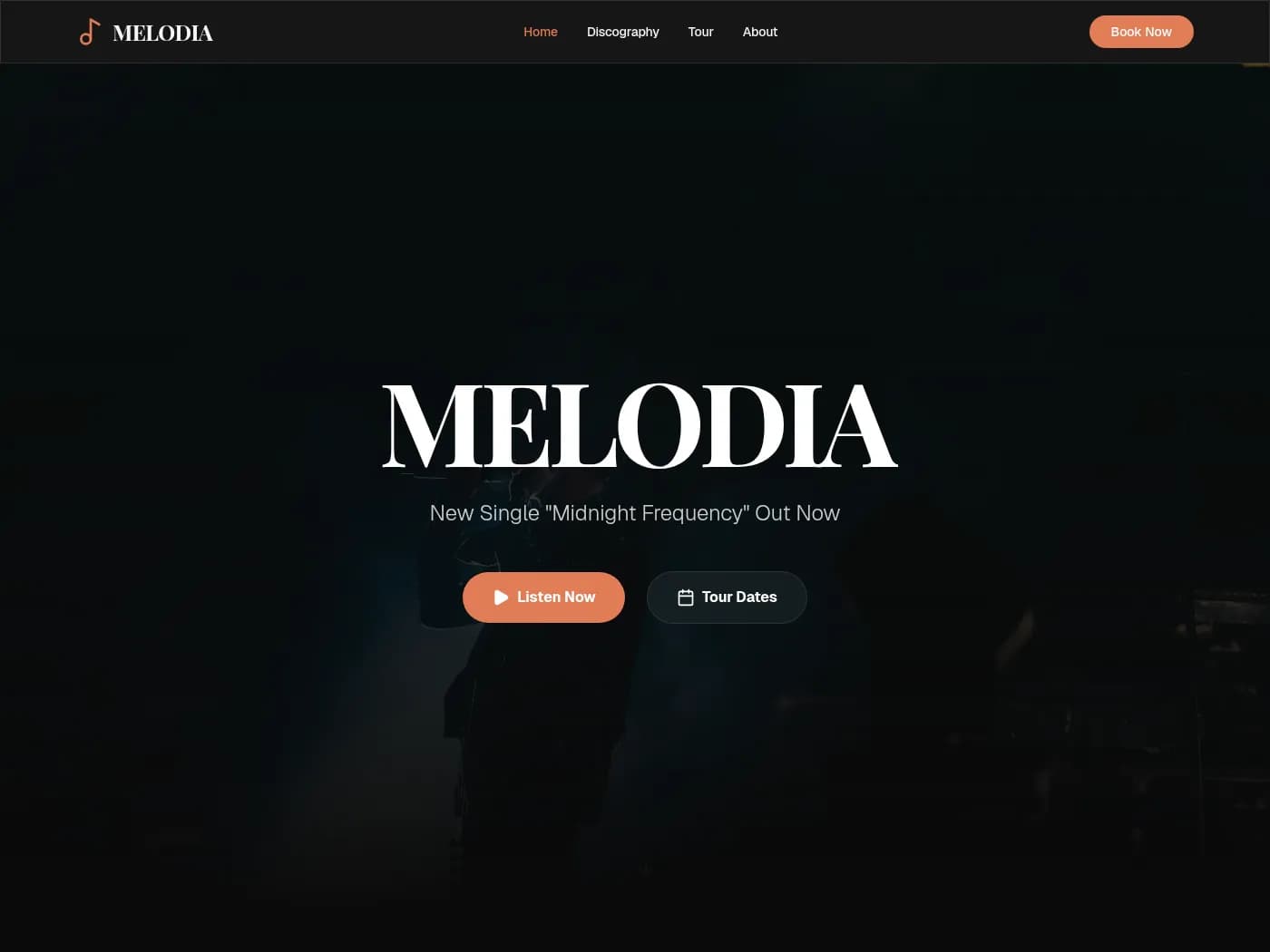 Musician Web Showcase