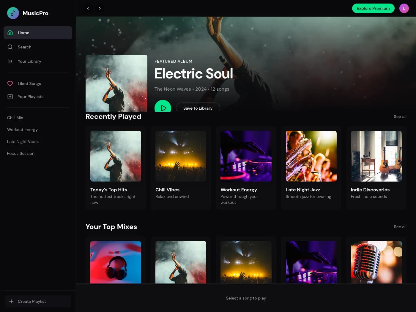 MusicPro Streaming