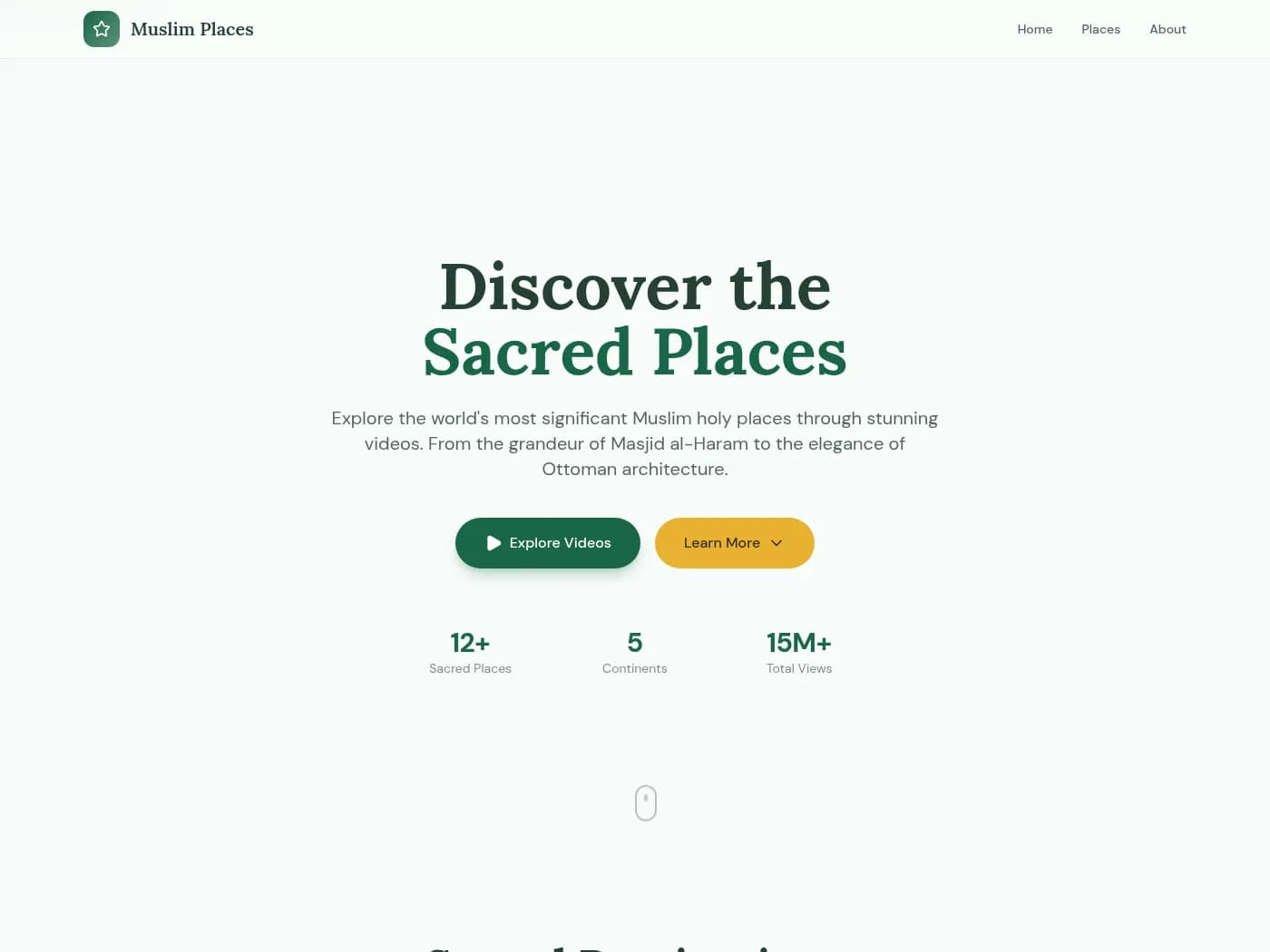 Muslim Places Video Hub