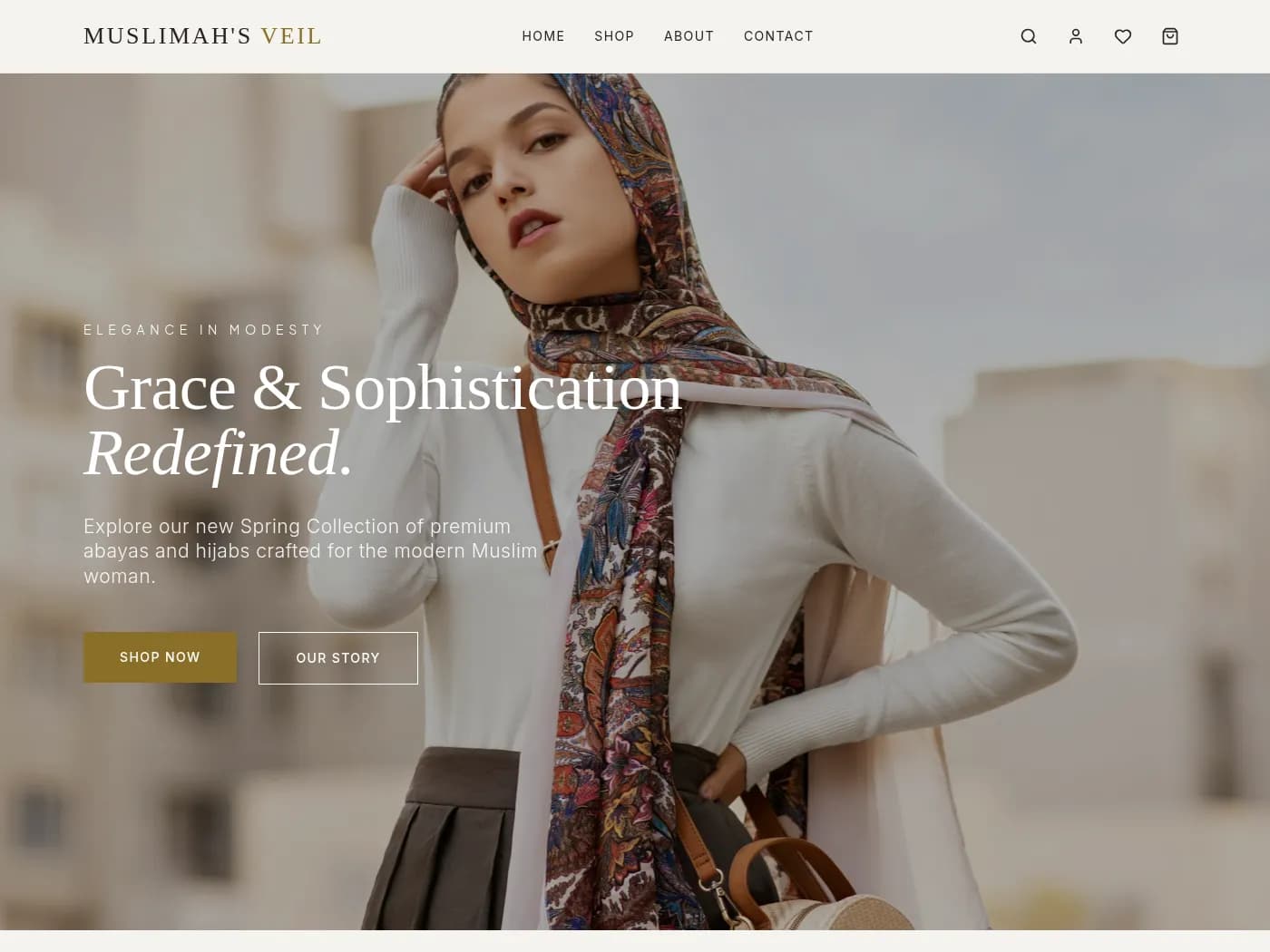 Muslimah's Veil Storefront