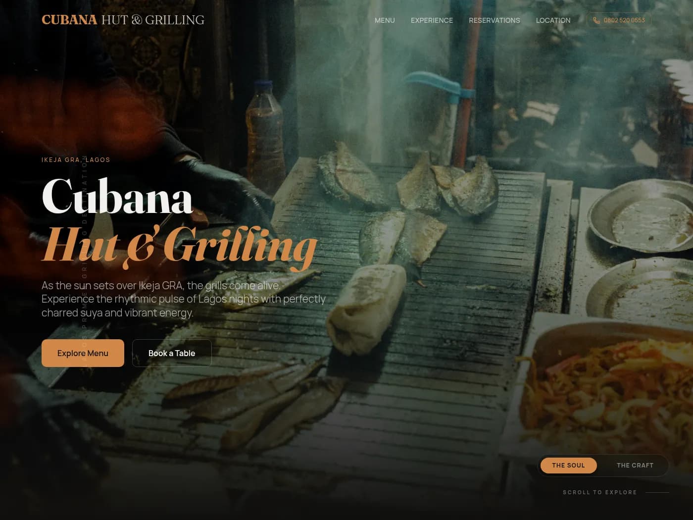 MVP Restaurant Website