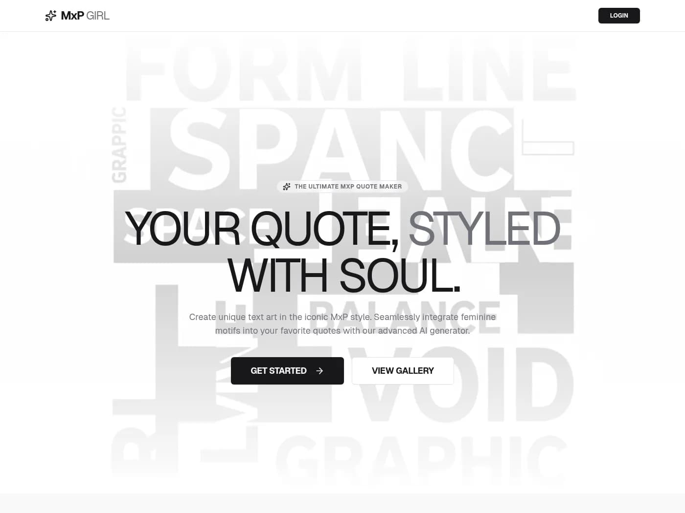 MxP Girl Quote Maker