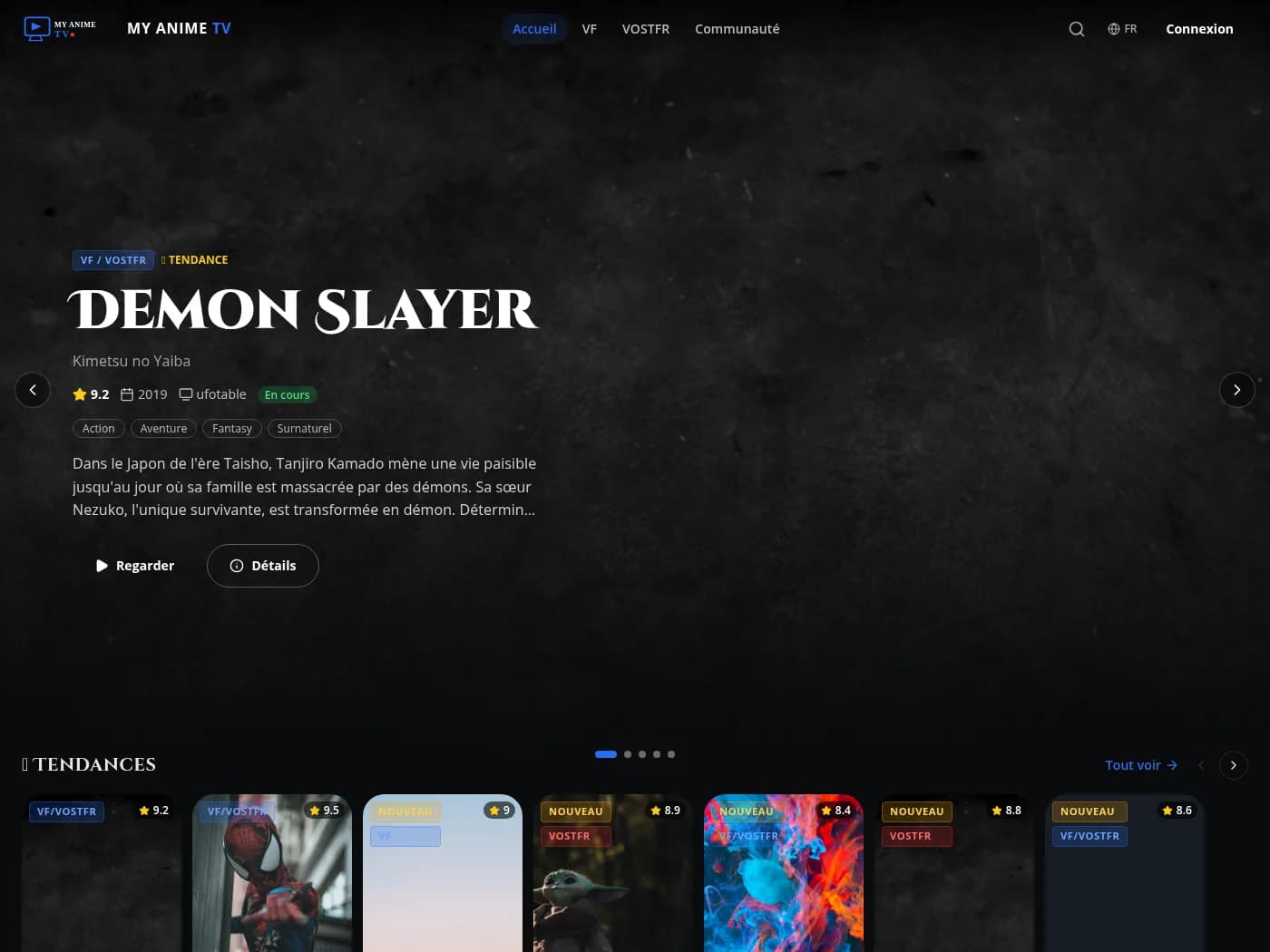 MY ANIME TV App