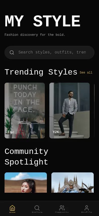 My Style Fashion App