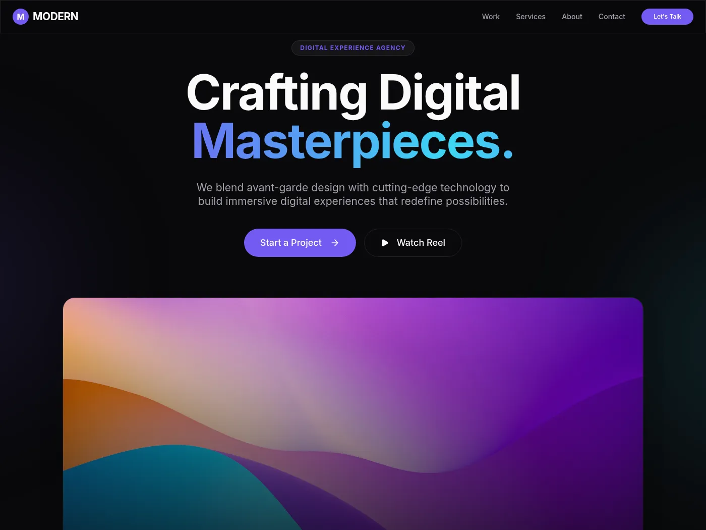 My Modern Website