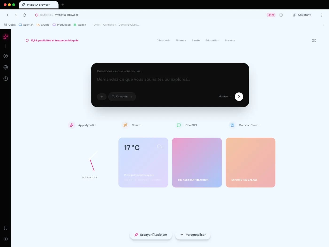 MyBotIA Browser