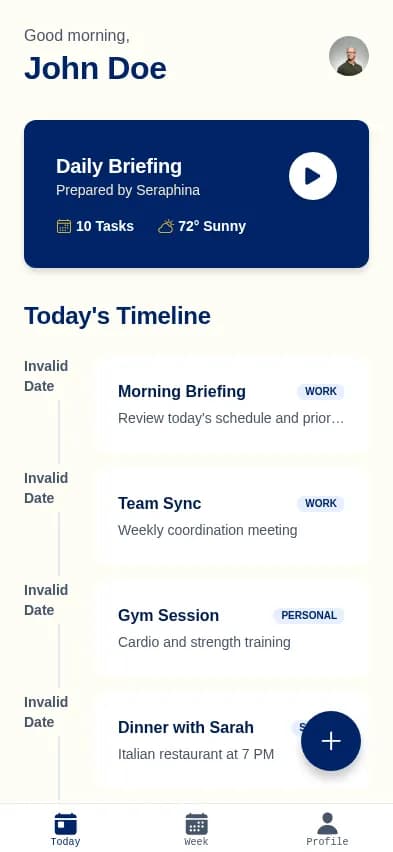 MyDay Personal Secretary