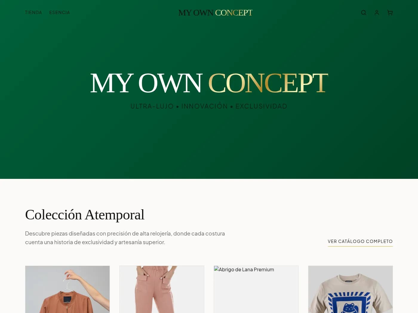 My Own Concept Luxe Shop