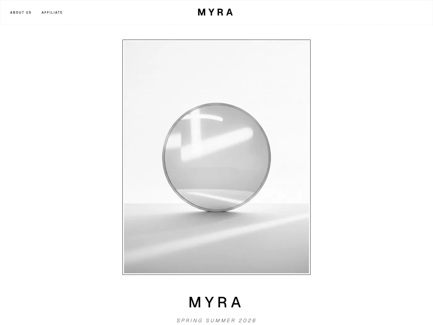 MYRA Fashion Landing