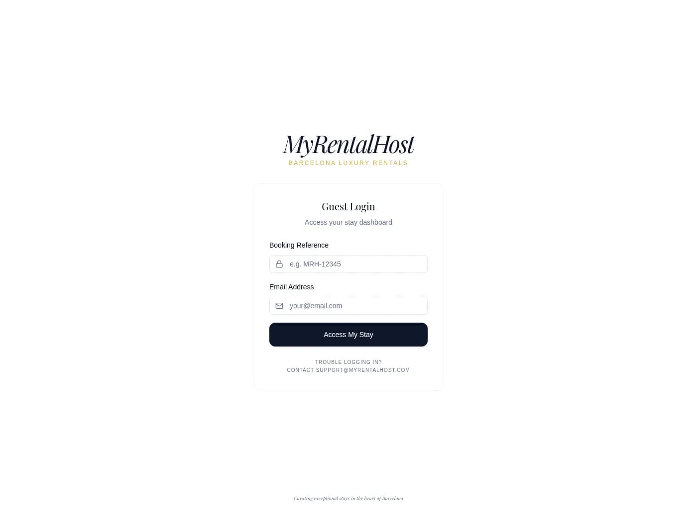 MyRentalHost Guest PWA