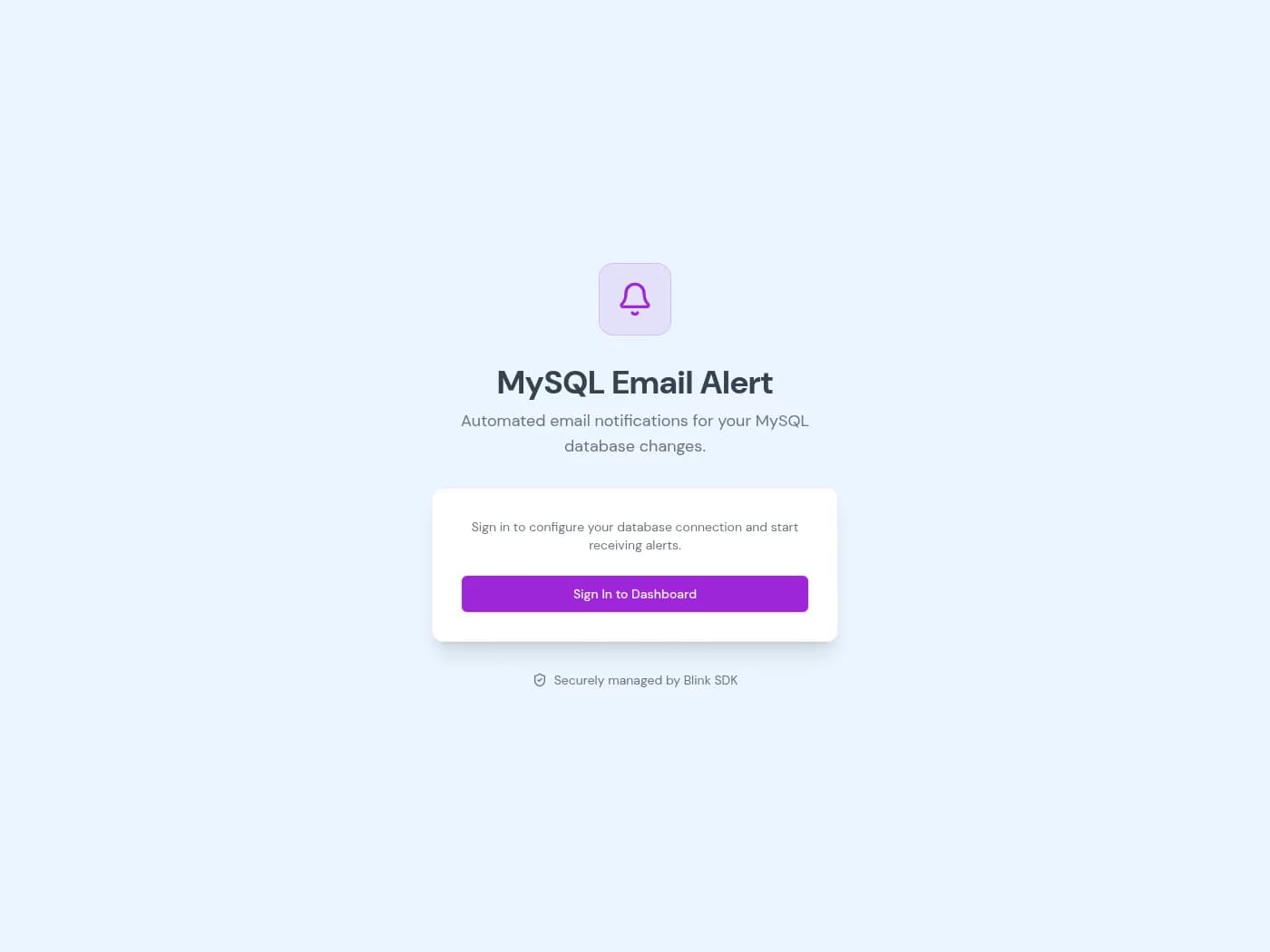 MySQL Email Trigger