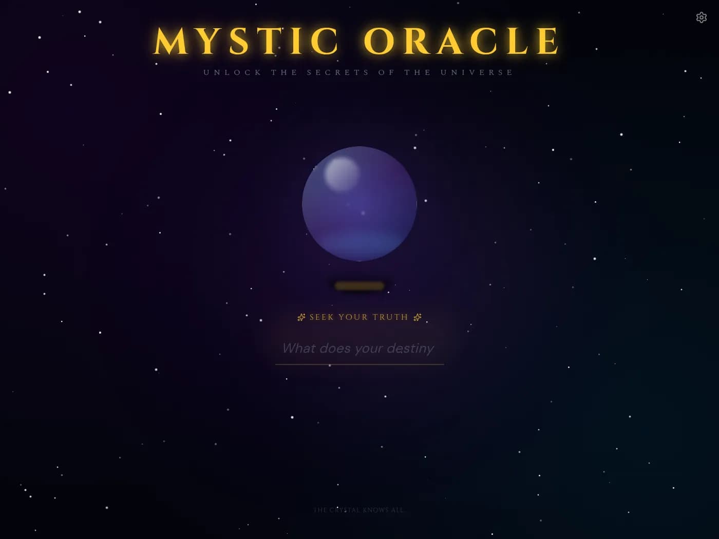 the Oracle