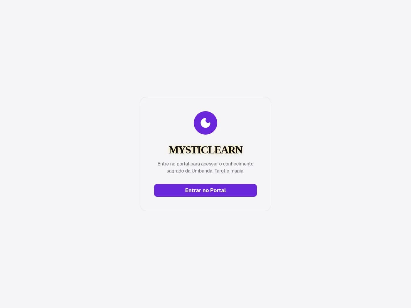 MysticLearn Platform