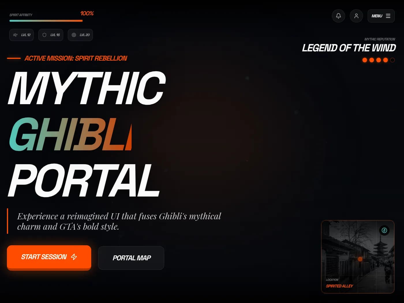 Mythic Ghibli GTA Portal