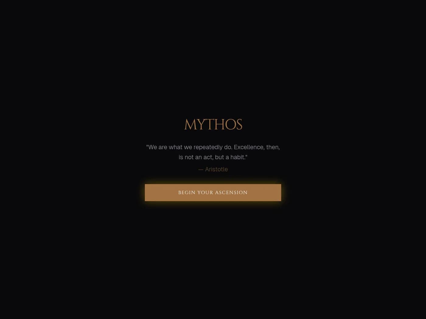 Mythos Habit Tracker